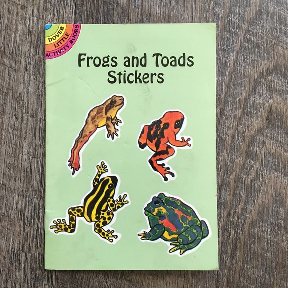Office | New Vintage 9s Frogs Toads Stickers Complete Set | Poshmark